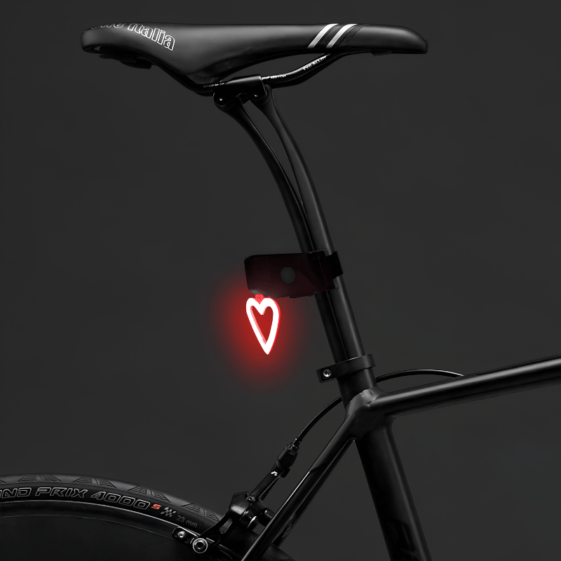 Heart-Shaped LED Bike Light – Bronlee